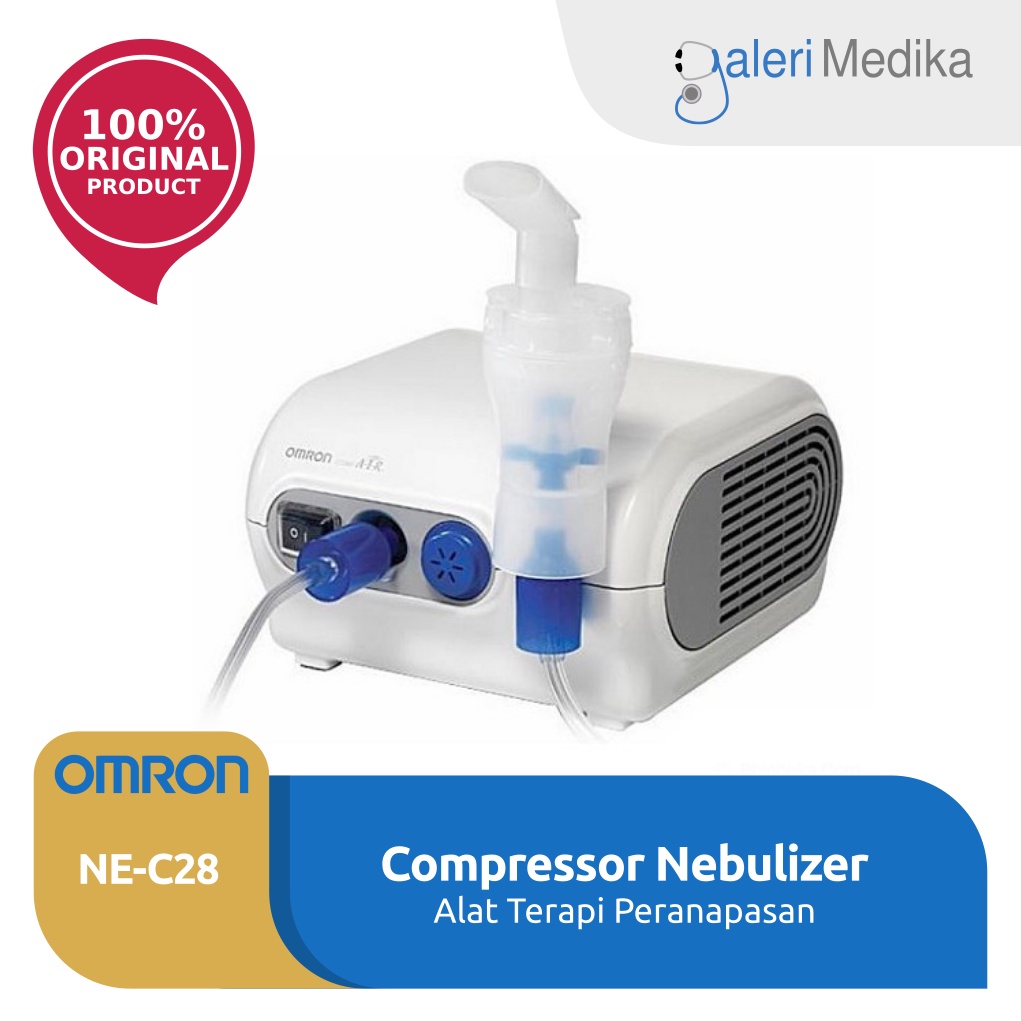 Jual Omron Nebulizer NE-C28 / NEC28 / NE C 28 - Alat Terapi Uap | Shopee Indonesia