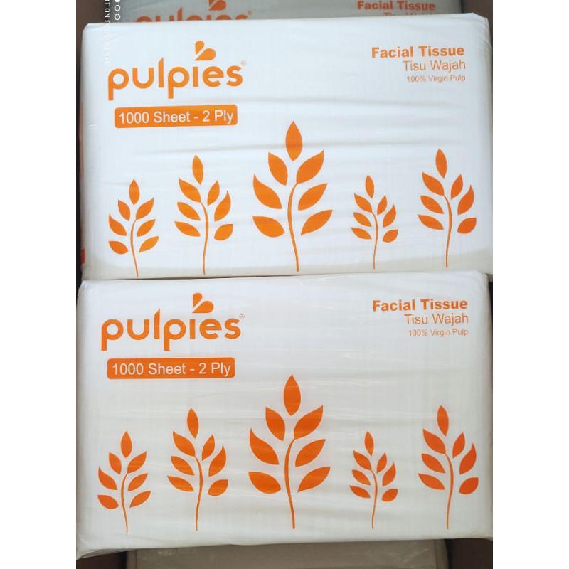 Jual Tissue dapur serbaguna 1kg| Tissue Pulpies 1000sheet tissue wajah ...
