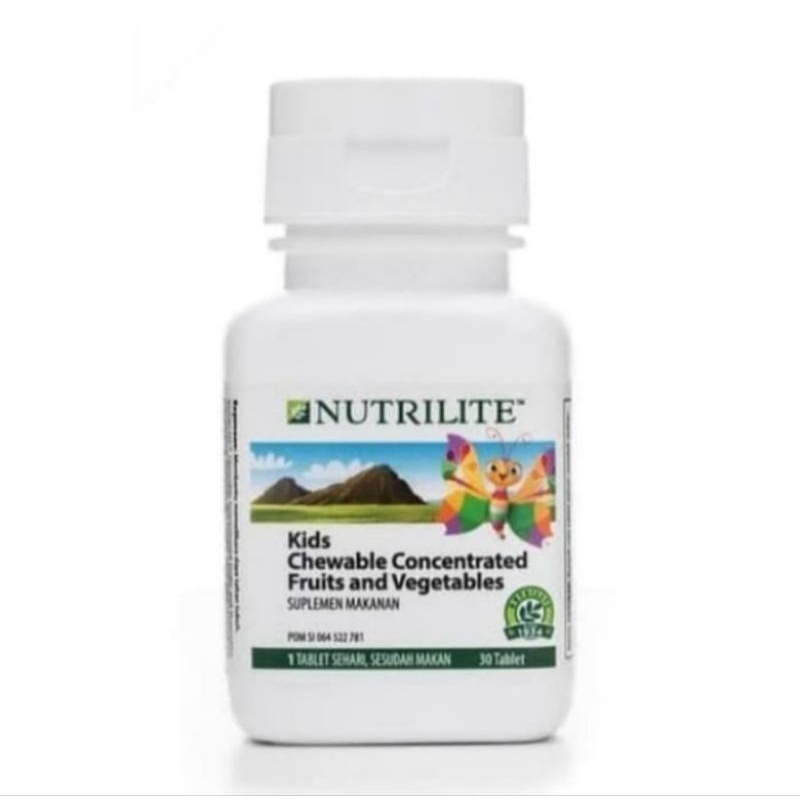 Jual Nutrilite Kids Chewable Concentrated Fruits and Vegetables ...
