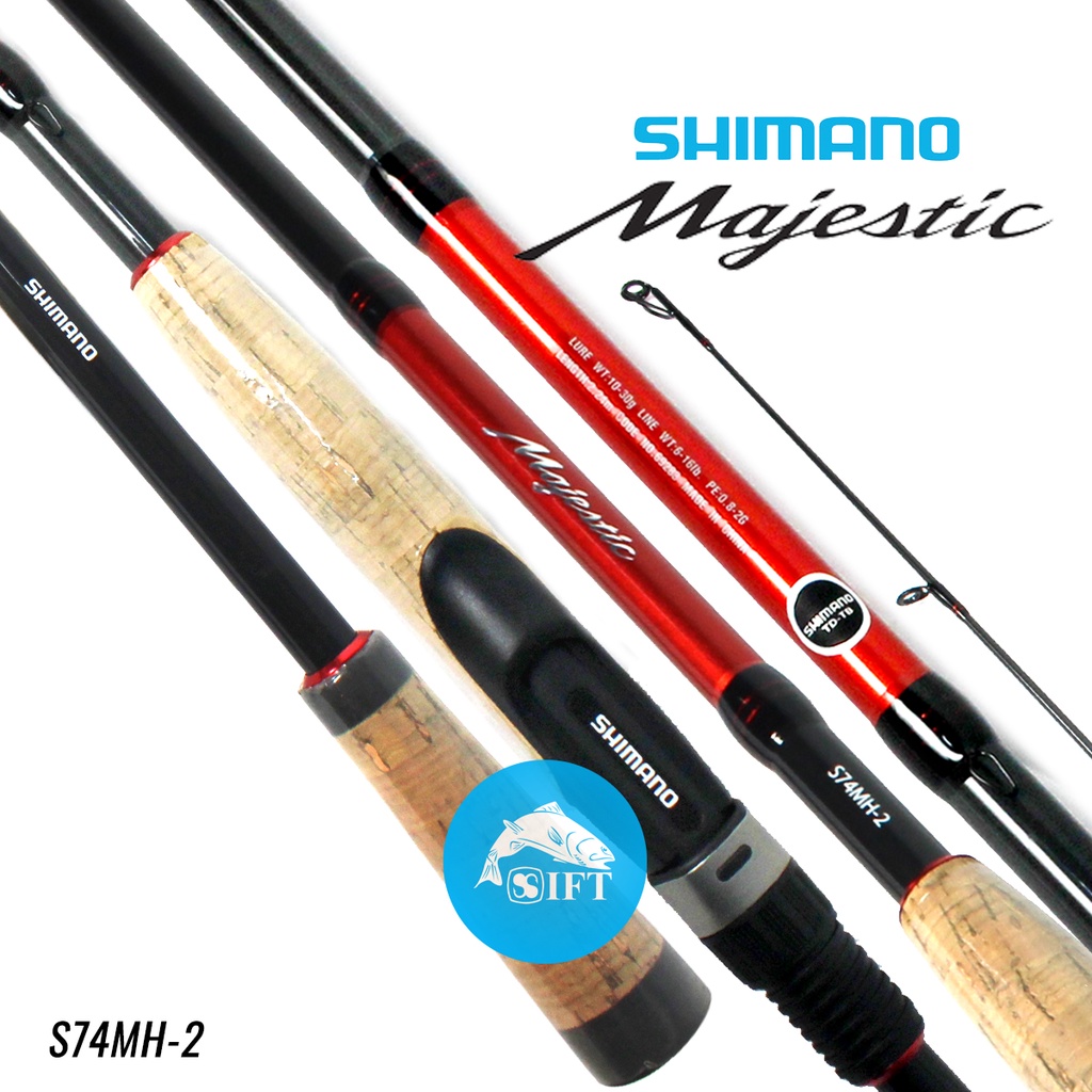 Jual Joran SHIMANO MAJESTIC Spinning | 198 208 224 244 | Casting Resmi | Shopee Indonesia