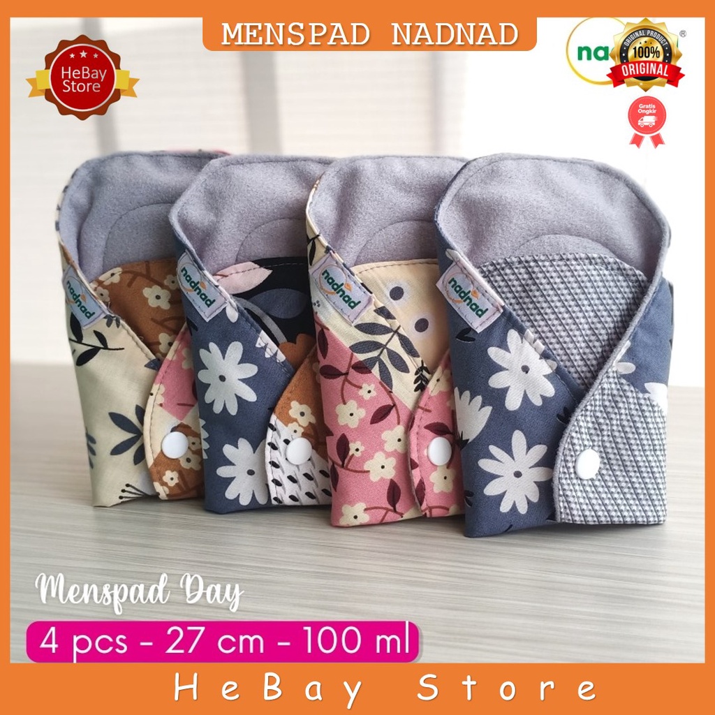Jual Menspad Pembalut Kain Wanita Modern Softex Kain Murah Bisa Dipakai ...
