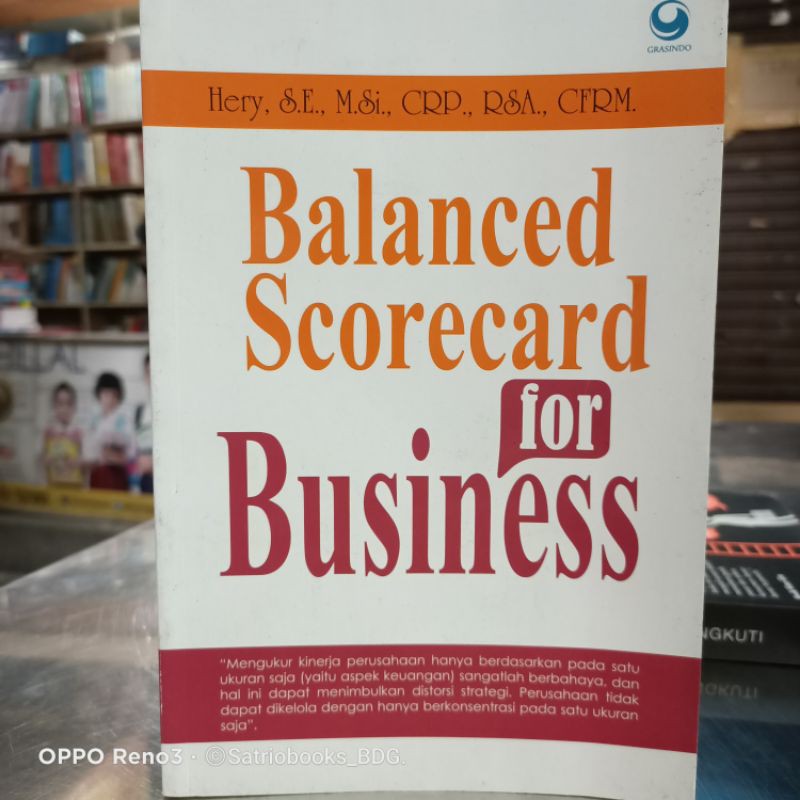 Jual BALANCED SCORECARD FOR BUSINESS. HERY SE. | Shopee Indonesia