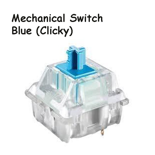 Jual Mechanical Keyboard Switch Blue Biru Clicky | Shopee Indonesia