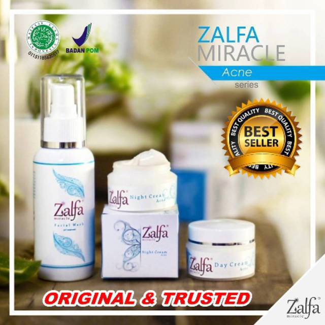 Jual Zalfa Natural Skincare Acne Series | Shopee Indonesia