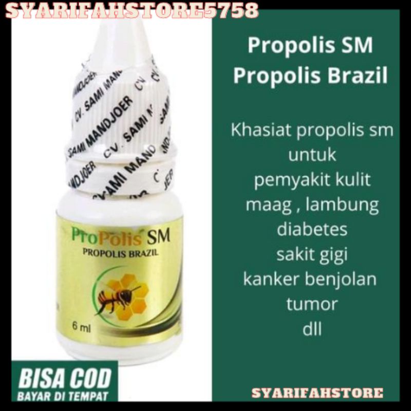 Jual Propolis SM Brazil Original 100 % Asli | Propolis Brazil Obat ...