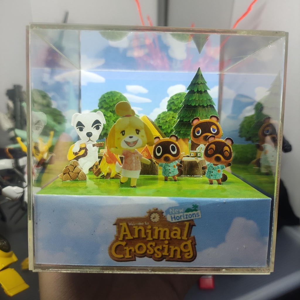 Jual Animal Crossing New Horizons Cube Diorama | Shopee Indonesia