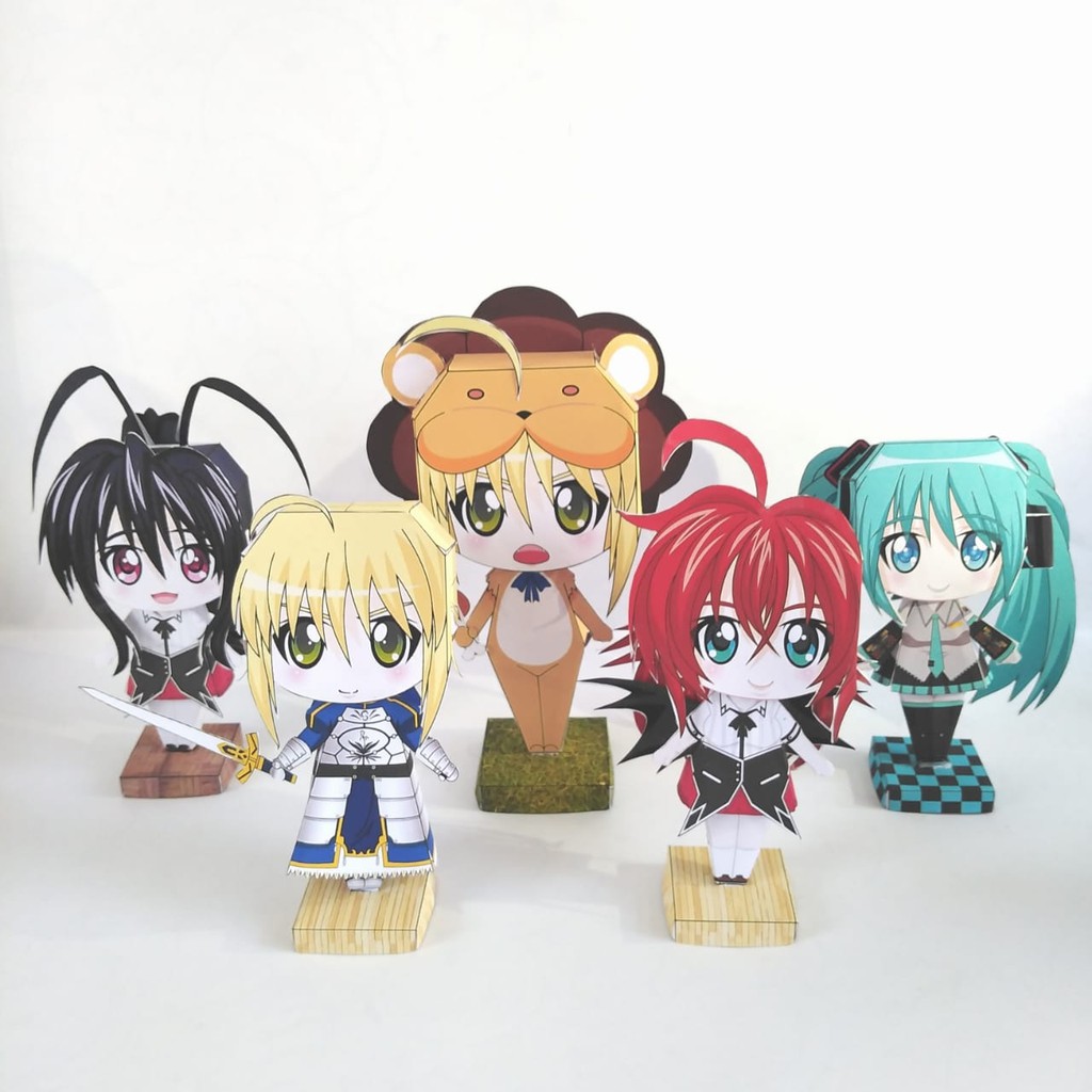 Jual Template Papercraft Custom Figure | Shopee Indonesia
