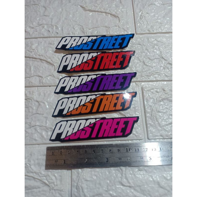 Jual Stiker racing prostreet 1pcs | Shopee Indonesia