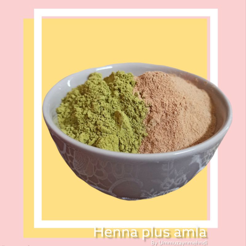 Jual Henna Bubuk Rambut/Henna Powder for Hair with Amla (125gr ...