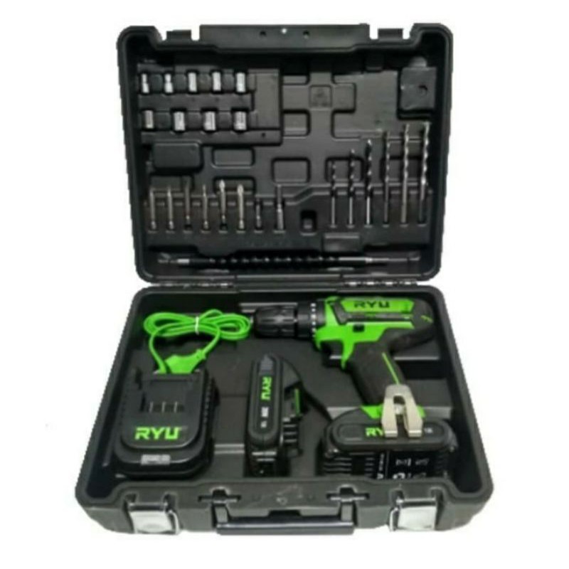 Jual RYU RCI20V MESIN BOR BATERAI BESI KAYU BETON 20V CORDLESS IMPACT ...