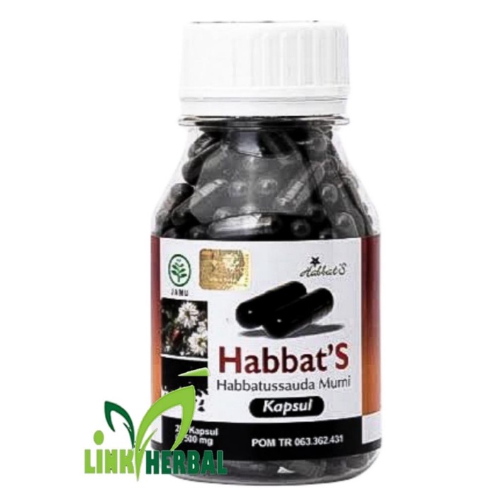 Jual Habbats Habbatussauda Murni 200 Kapsul Jintan Hitam Black Seed ...