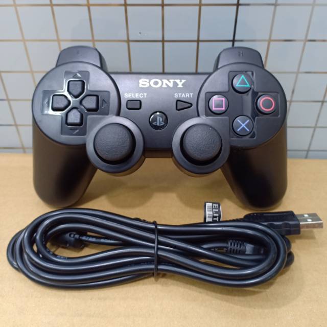 Jual STIK PS 3 / PS 3 WIRELES ORIGINAL (BONUS KABEL USB) | Shopee Indonesia