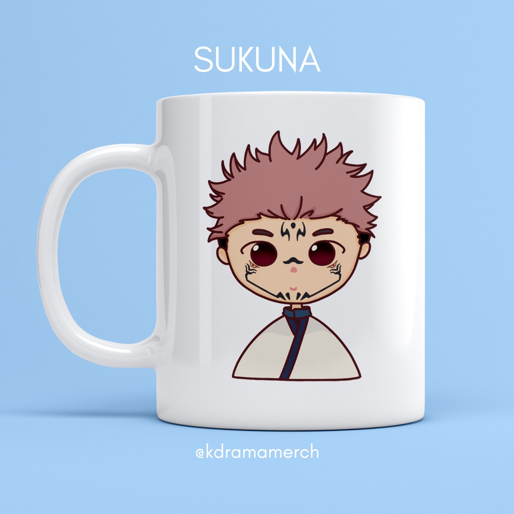 Jual JUJUTSU KAISEN MUG VER 2/ JJK MUG / GELAS ANIME / MUG KERAMIK ...