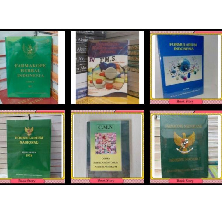 Jual (B2Y4) ⭐️ FORMULARIUM MEDICAMENTORUM SELECTUM FMS + Farmakope ...