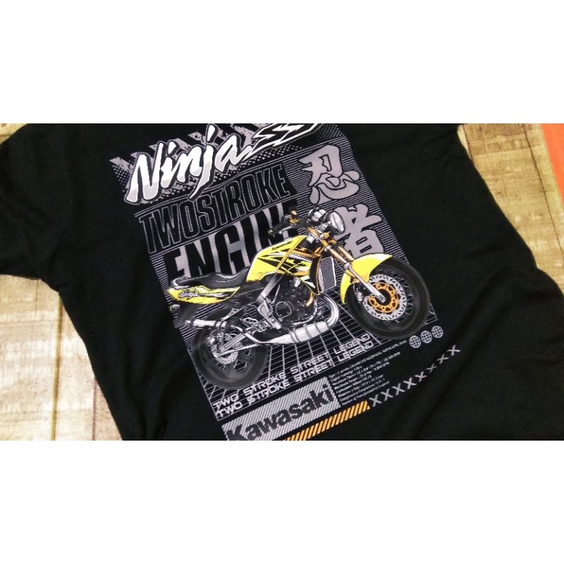 Jual Kaos Motor Kawasaki Ninja Kaos Motor Ninja Two Stroke Kaos Ninja ...