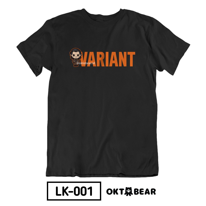 Jual Kaos Loki Variant TVA Agent | Shopee Indonesia