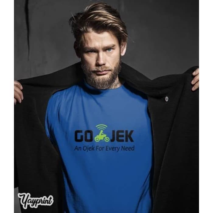 Jual Kaos Unik Baju Obral Combed 30S Distro GOJEK AN OJEK FOR polos ...