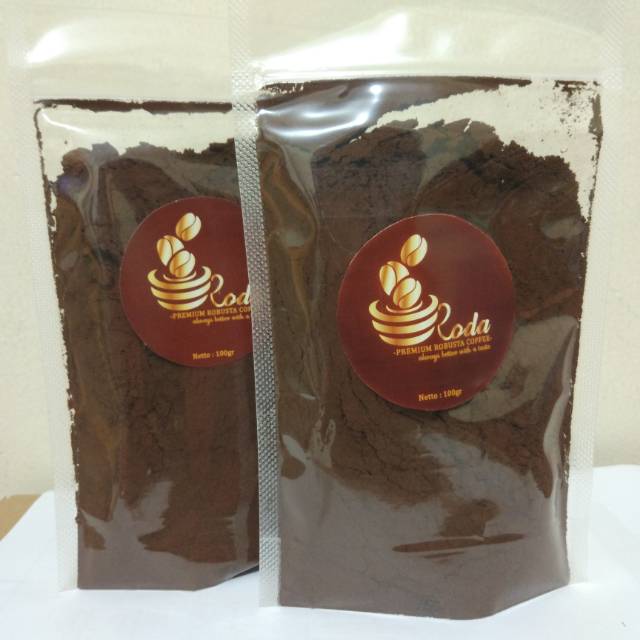 Jual Kopi Lampung / Kopi Robusta - RODA KOPI 100gr | Shopee Indonesia