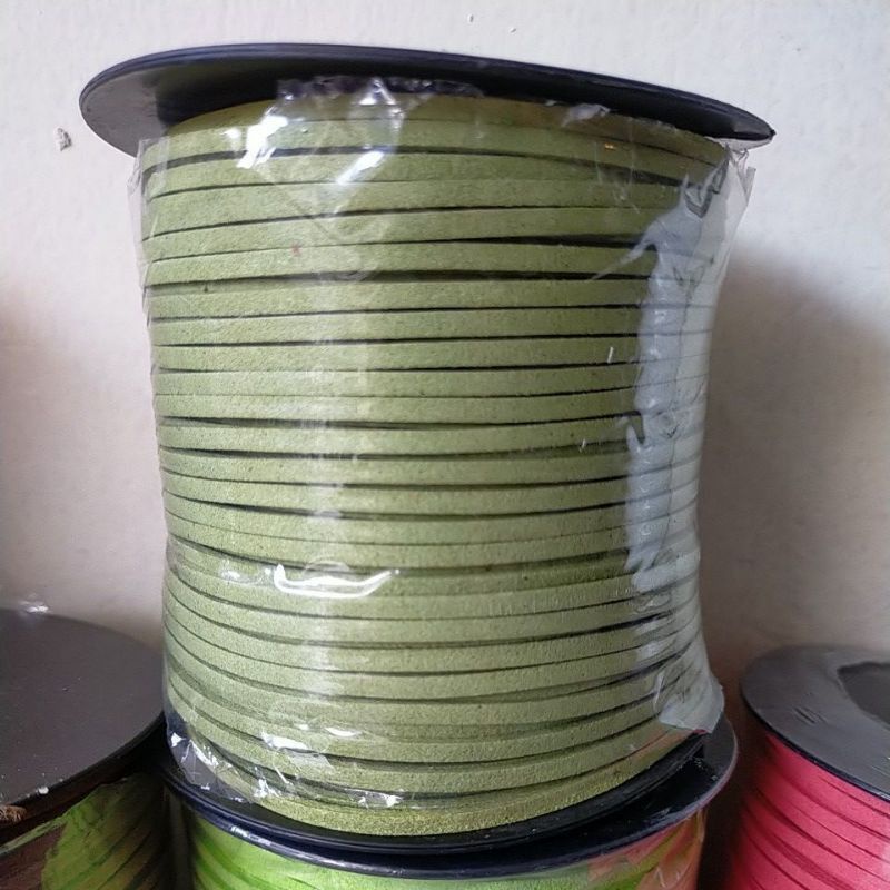 Jual Tali suede 3mm Meteran - tali Suede warna - tali suede Warna ...