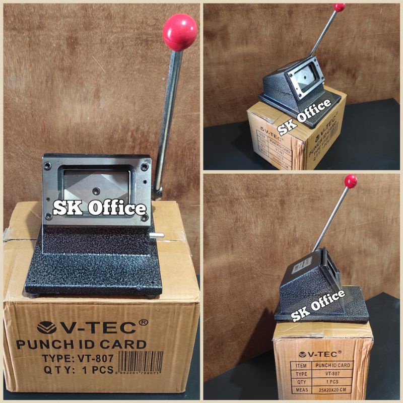 Jual Plong Id Card Mesin Potong Kartu ID Card Pemotong kartu | Shopee ...
