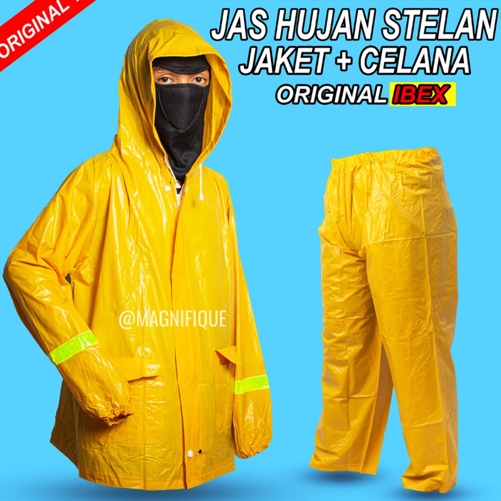 Jual Mantel Hujan Dewasa Jas Hujan Proyek Tebal Jas Hujan Pria Tebal ...