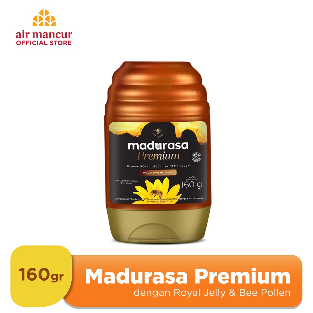 Jual Madurasa Premium 160gr - Madu Asli Royal Jelly Bee Pollen | Shopee ...