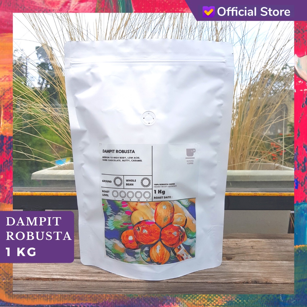 Jual SUTOYO COFFEE – Kopi Robusta Dampit 1 Kilogram (kg) | Es Kopi Susu ...