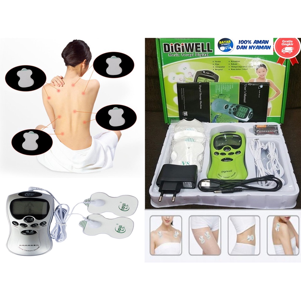 Jual Alat Pijat dan Terapi Kesehatan Listrik Digiwell - Alat Pijat Akupuntur Tubuh | Shopee ...