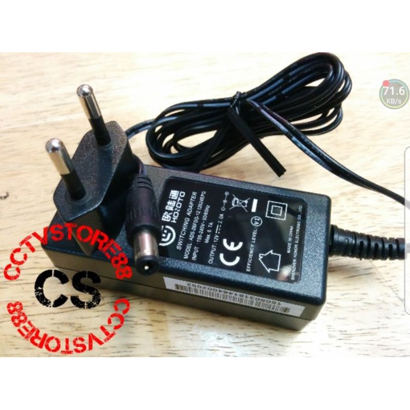 Jual Adaptor DVR Dan Kamera CCTV Pengintai 2A 12V murni asli ADAPTOR ...