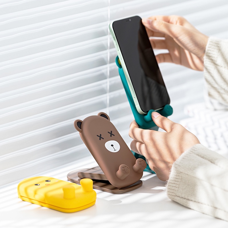 Jual Stand Hp Karakter Motif Lucu Imut Penyangga Hape Terbaru Holder ...
