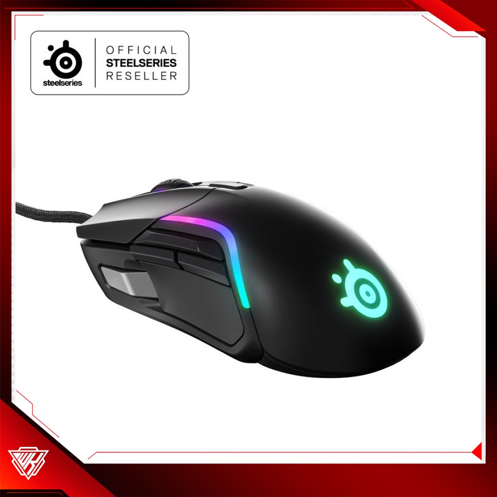 Jual Steelseries Rival 5 Black Gaming Mouse RGB | Shopee Indonesia