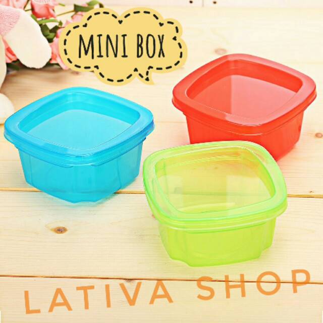 Jual MINI BOX Wadah MPASI Food Container tempat makanan bayi | Shopee ...