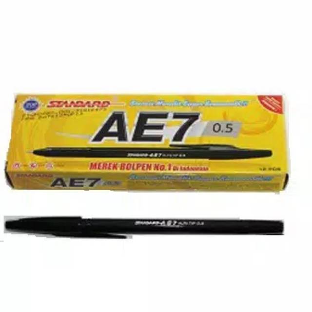 Jual Pulpen STANDARD AE7 0.5mm (12pc) | Shopee Indonesia