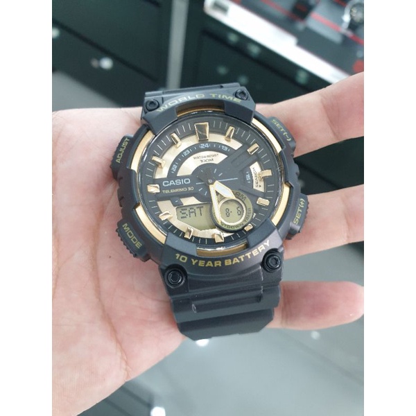 Jual Jam Tangan Pria Casio AEQ-110BW-9AVDF / AEQ-110BW-9A Original ...