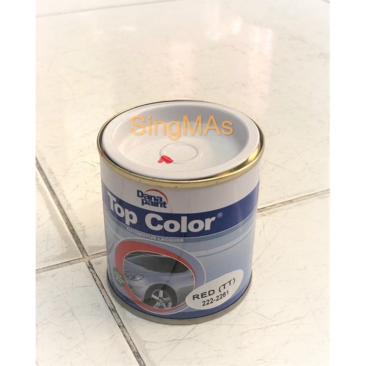 Jual Cat Mobil, Kayu Duco TOP COLOR 222-2261 RED (TT) 200cc Merah DANA ...