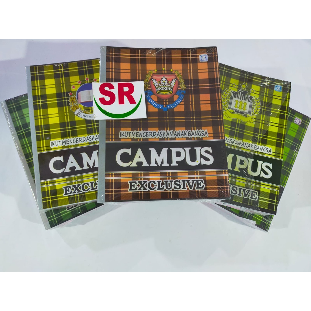 Jual Buku Tulis Campus Exclusive (Ukuran Standar) isi 38 Lembar/58 ...