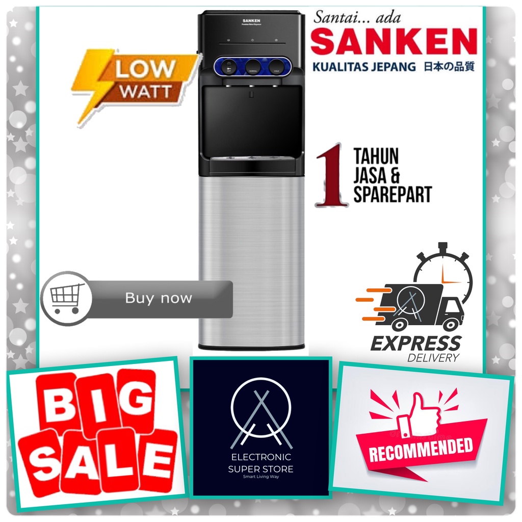 Jual DISPENSER SANKEN HWD-C535IC C535IC 535 GALON BAWAH SUPER LOW WATT ...