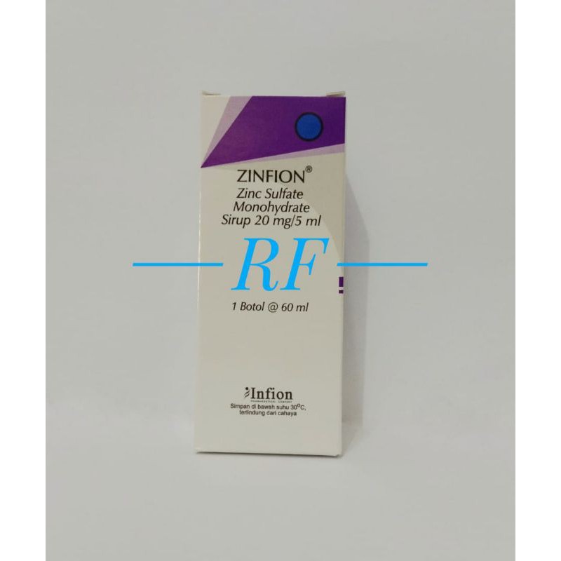Jual Zinfion Syrup 60 ml (Infion) | Shopee Indonesia