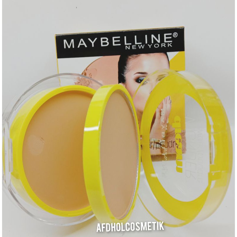 Jual PROMO HEMAT!! BEDAK POWDER+BASAH 2 IN 1 MAYBELLINE KEMASAN KUNING ...