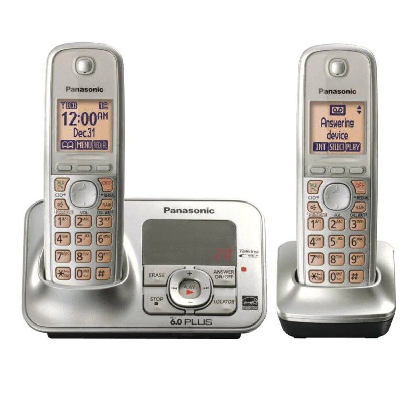 Jual DECT Digital Cordless Telephones With Intercom Voice Mail Backlit ...