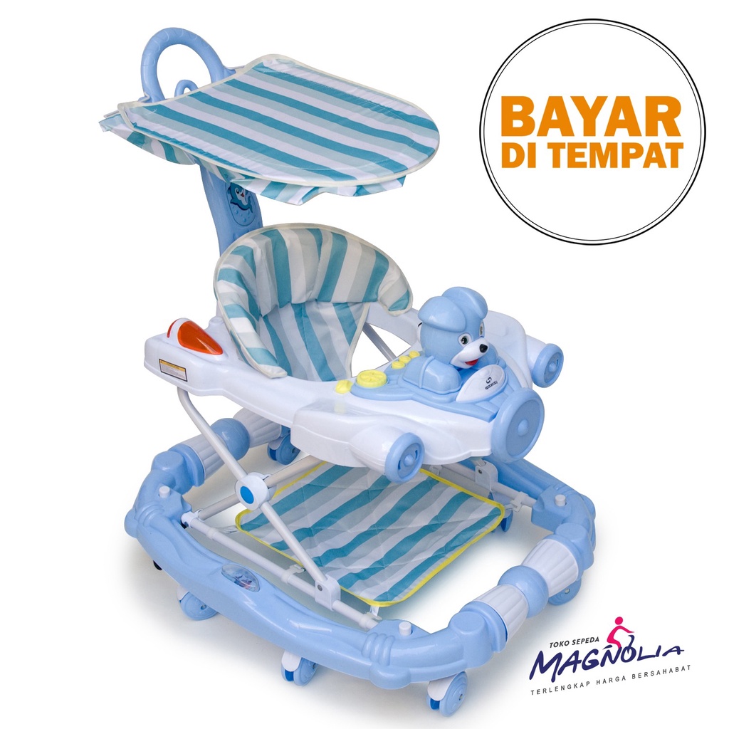 Jual Baby Walker Wolker Spacebaby Roda Dorongan Bayi Belajar Jalan ...