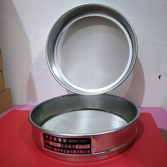 Jual Test Sieve 200 Mesh. Ayakan 200 Mesh (0,075 Mm) Standard Lab 059 ...