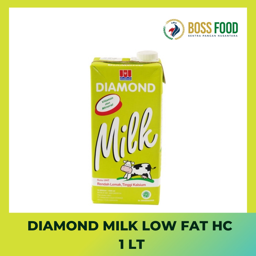 Jual DIAMOND MILK LOW FAT HC 1 LT | Shopee Indonesia
