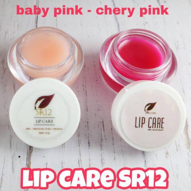 Jual TERLARIS | LIPCARE SR12 | LIP CARE SR12 | BABY PINK | CHERRY PINK | HERBAL | ORIGINAL ...