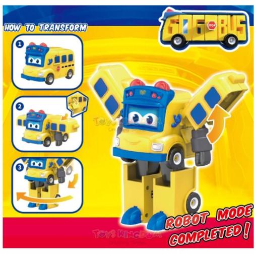 Jual DIECAST GOGOBUS TRANSFORMING ROBOT GOGO BUS FIRY JUSTIN AMBY ...