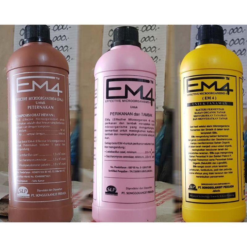 Jual EM4 Pertanian,perikanan/Tambak & Peternakan | Shopee Indonesia