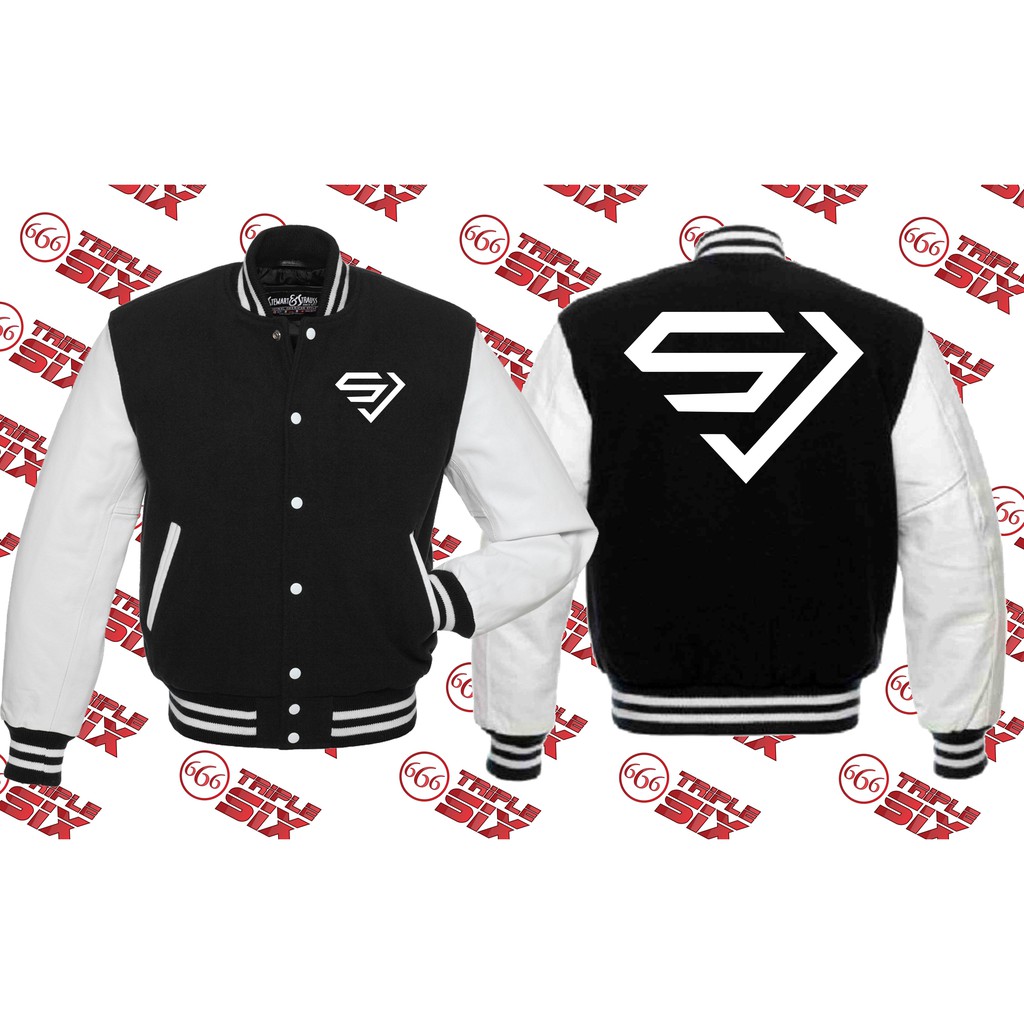 Jual Jaket Varsity Baseball Kpop Super Junior SJ ELF | Shopee Indonesia