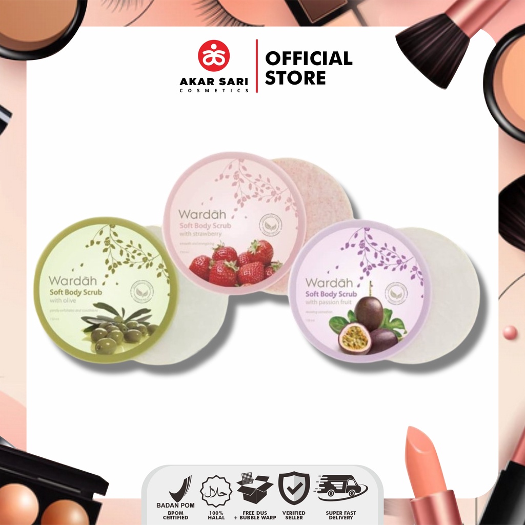 Jual WARDAH CREAMY BODY SCRUB - 150 ml | 240 ml | Shopee Indonesia