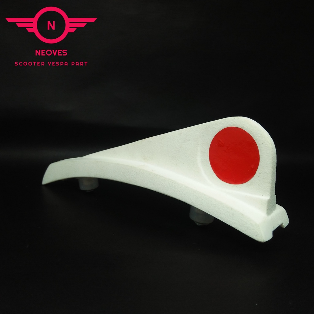 Jual jengger spakbor vespa px ps strada spartan model stilmotor putih ...