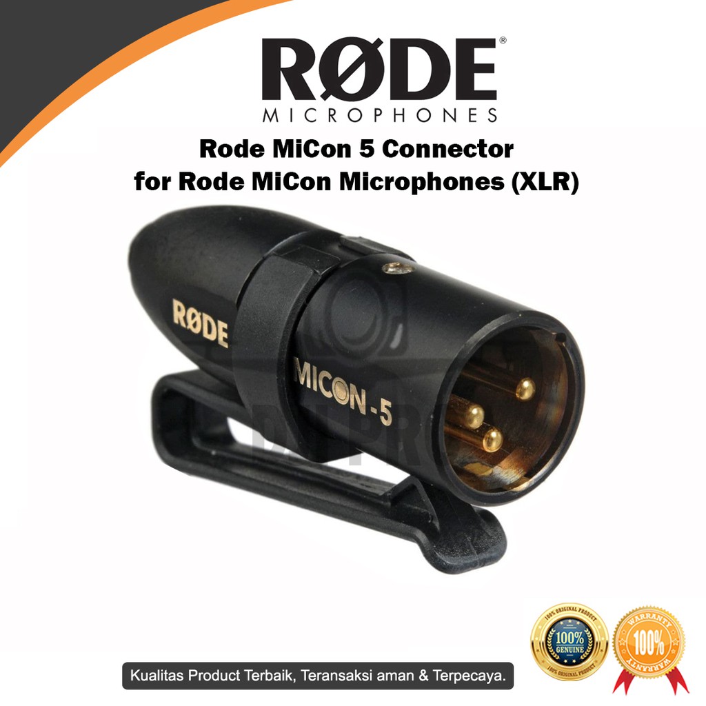 Jual Rode MiCon 5 Connector for Rode Mi Con Microphones XLR | Shopee ...